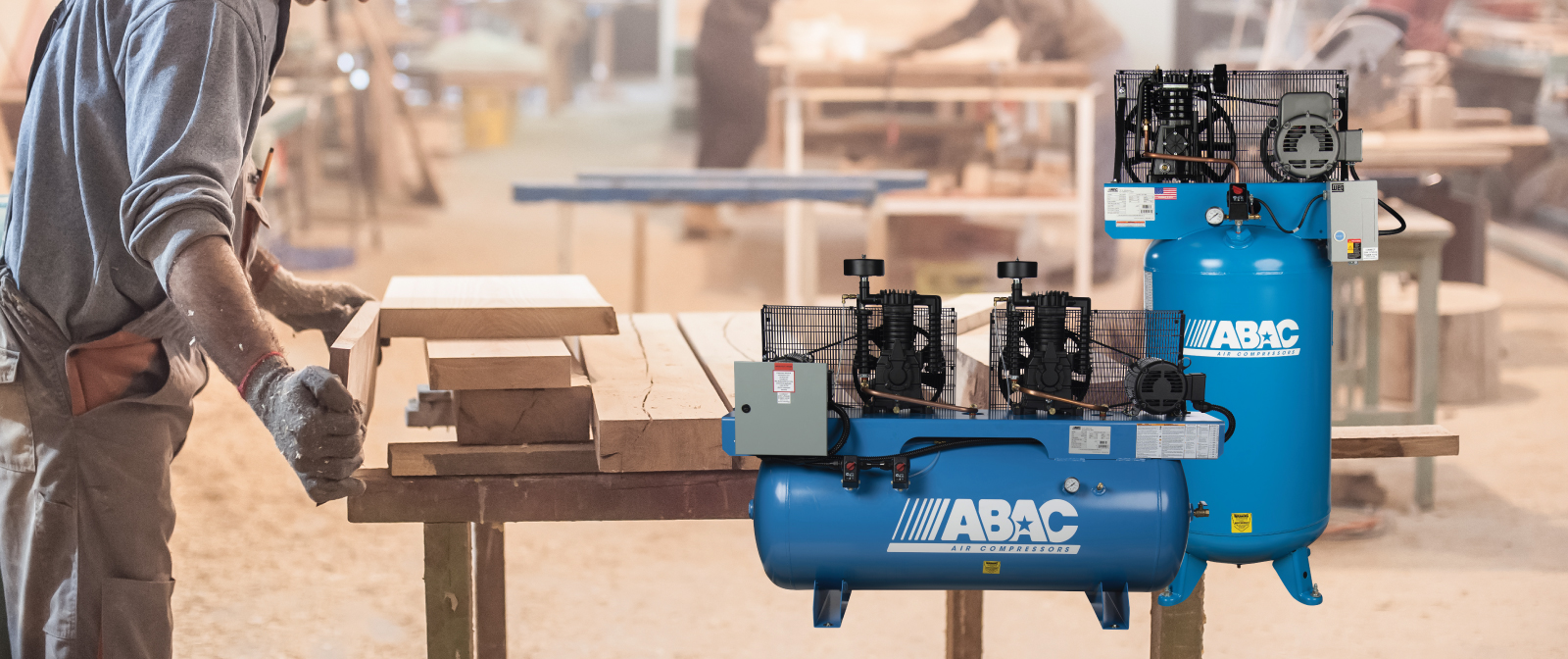 Belt drive two stages | ABAC Air Compressors USA
