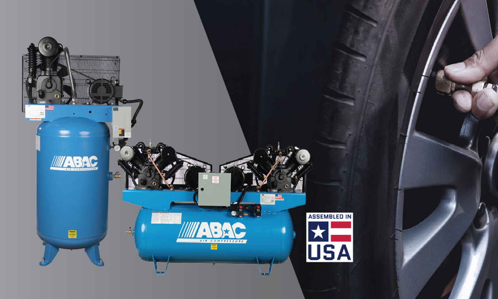 Piston compressors | ABAC Air Compressors USA