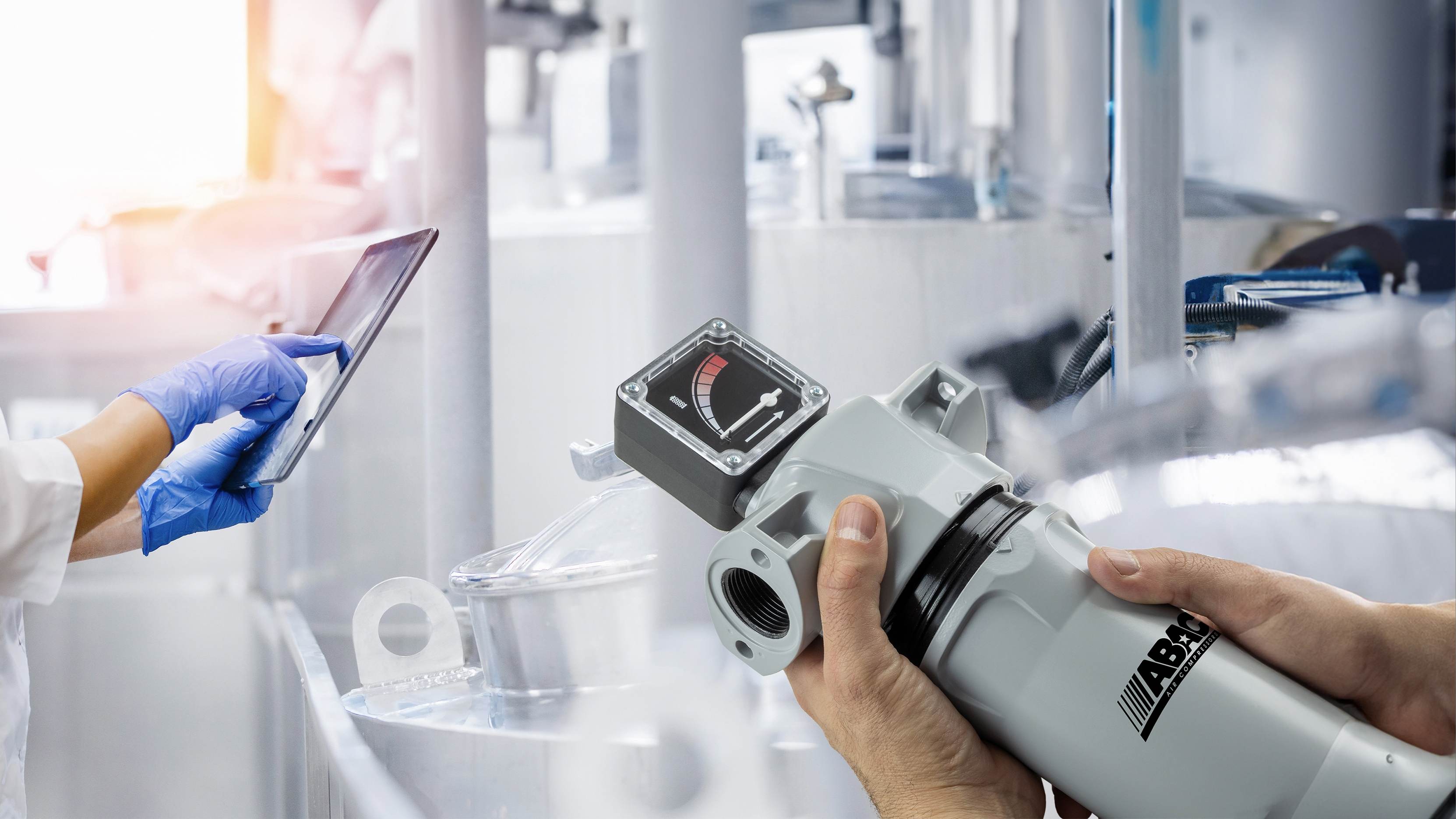 Air Compressor Filter Cleaning and Replacing